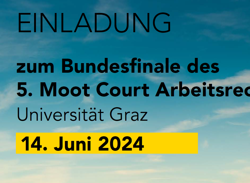 Moot Court Arbeitsrecht am 14.Juni 2024 - Institut für Arbeitsrecht und ...