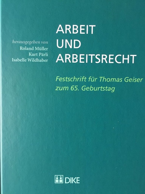 FS Thomas Geiser - Institut für Arbeitsrecht und Sozialrecht